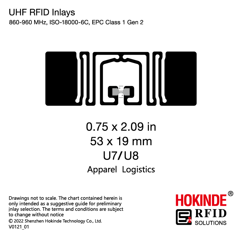 RFID Tag Smartrac Accessory NXP Ucode 7RFID: Identification, IOT ...